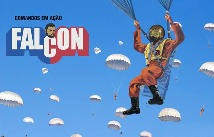 A História do Falcon no Brasil :: As Aventuras de Falcon e seus Amigos